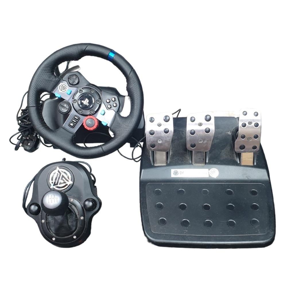 Pre-owned Logitech Drive Force G29 + Handbrake - Own4Less